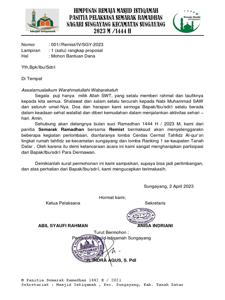 Proposal Kosong | PDF