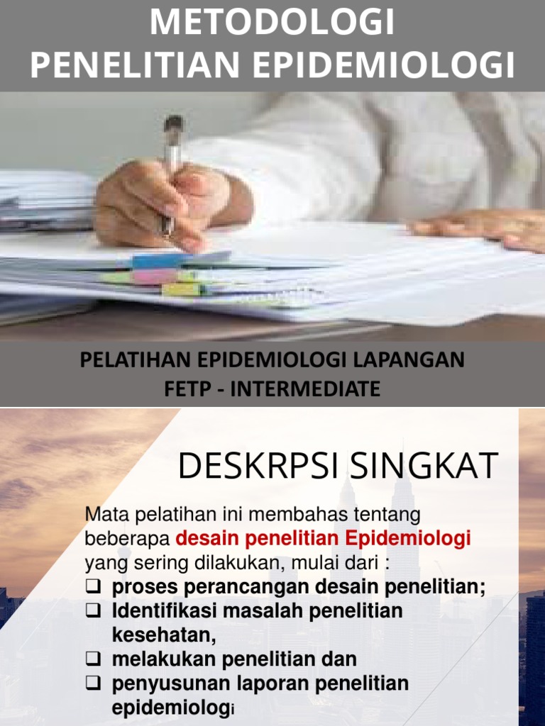 Mpi-3 Metodologi Penelitian Epidemiologi-Intermediate Training-Tl-Df | PDF