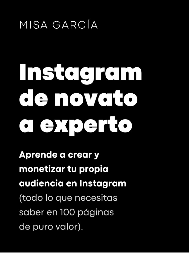 Instagram de Novato A Experto | PDF | Marca | Youtube