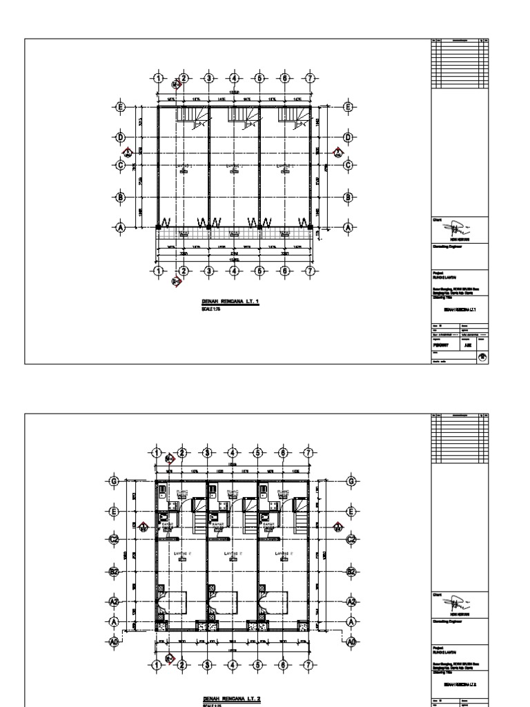 Gambar Arsitektur Ruko Apotek Nafi Farma | PDF