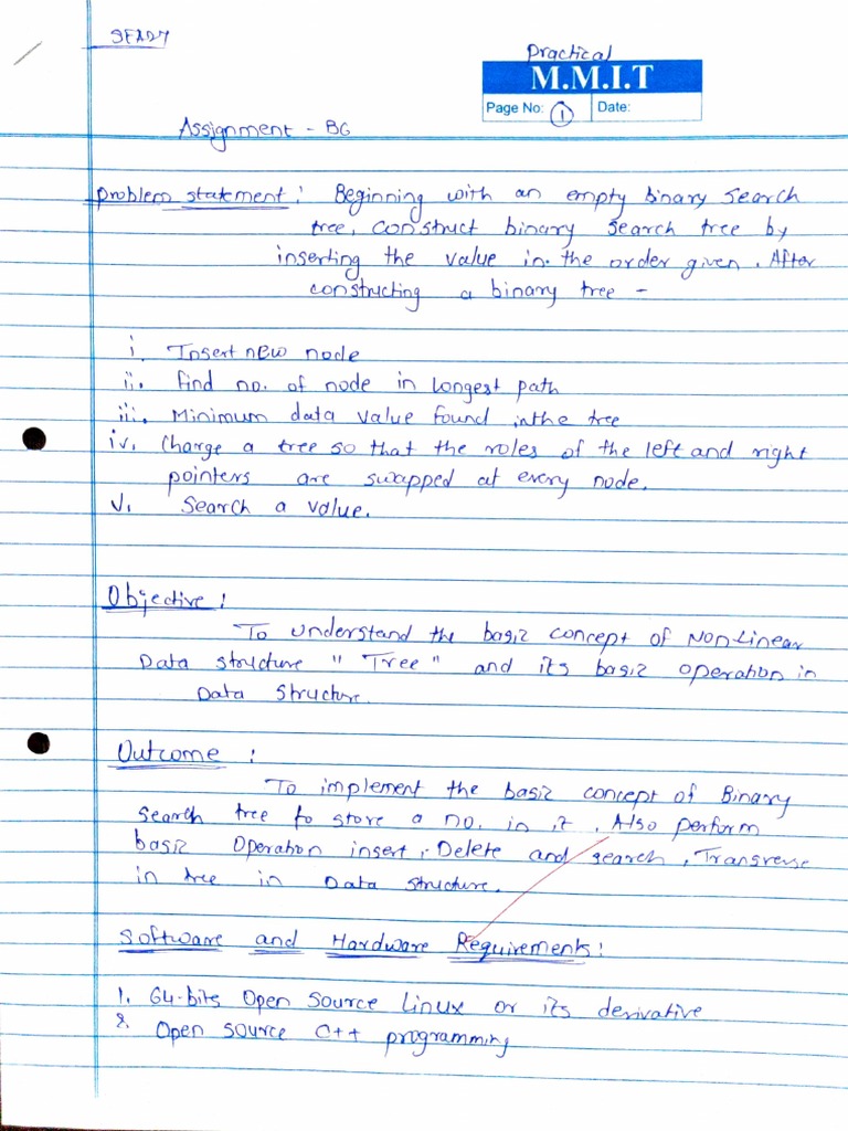 DSA Assignment 4 | PDF | Algorithms And Data Structures