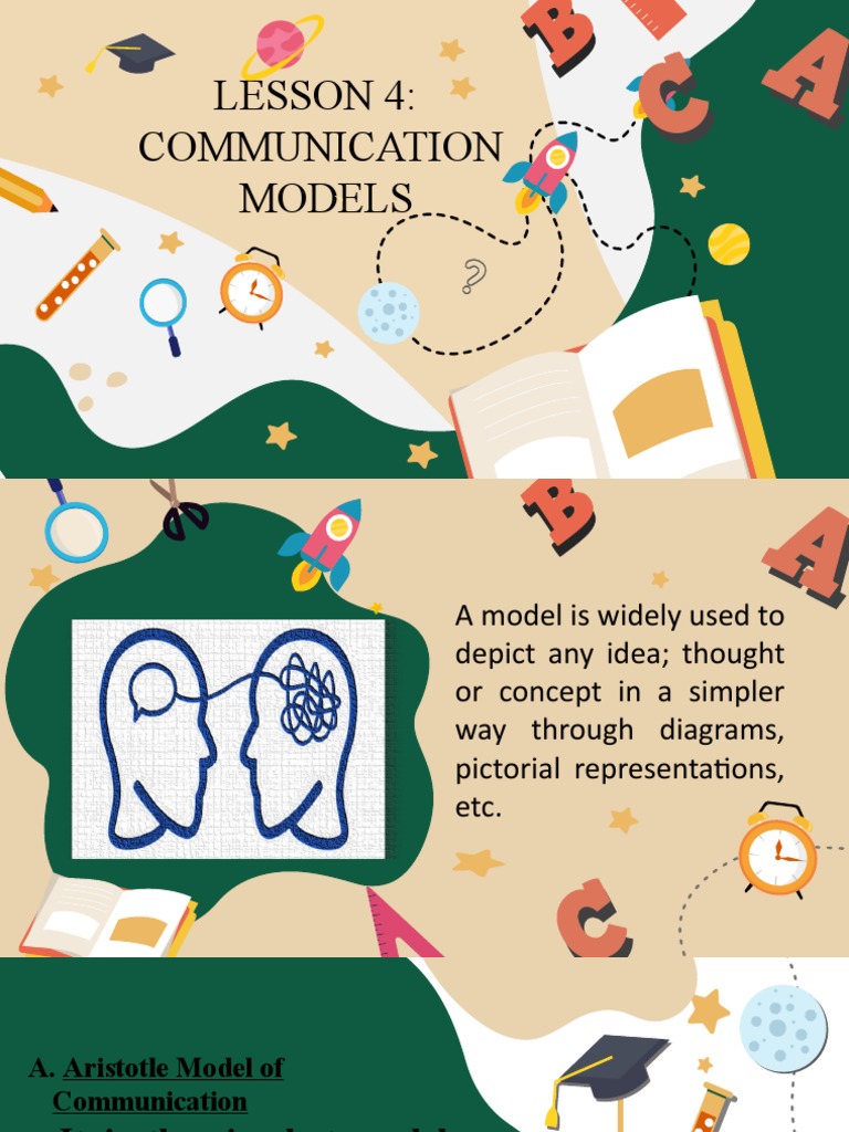 Lesson 4-Communication Models | PDF | Communication | Linguistics