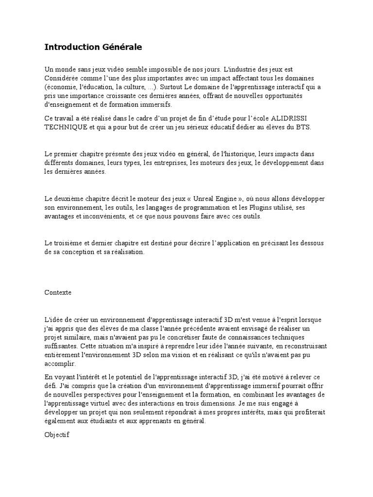 Rapport PFE | PDF