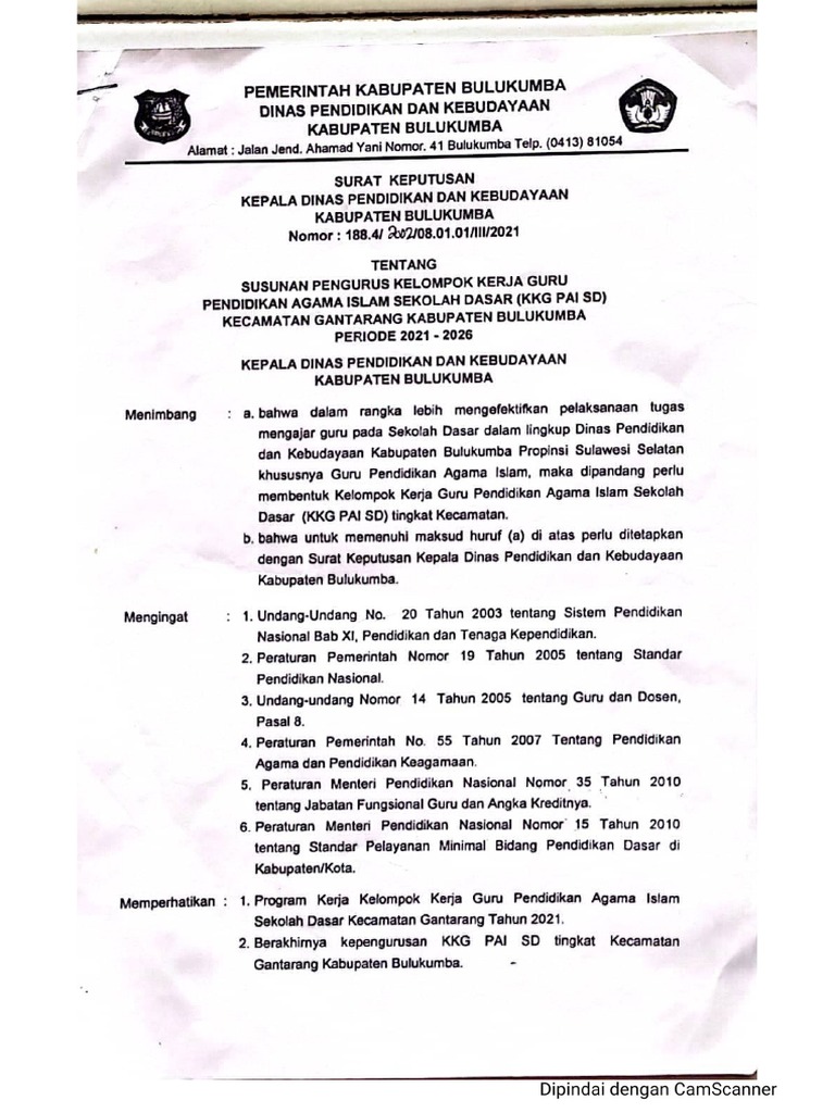 SK KKG 2021-2026 | PDF