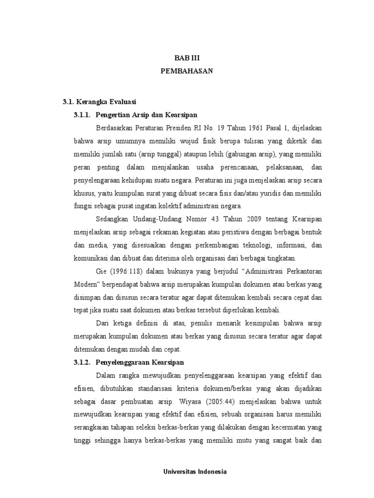 BAB 3 - Pembahasan - Fahmi Izzuddin - 1506750296 | PDF