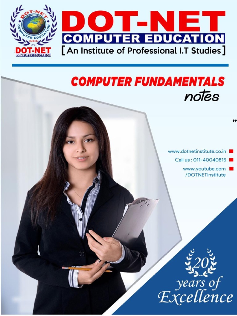 Computer Fundamental 2020 21 | PDF | Computer Data Storage | Microsoft Windows