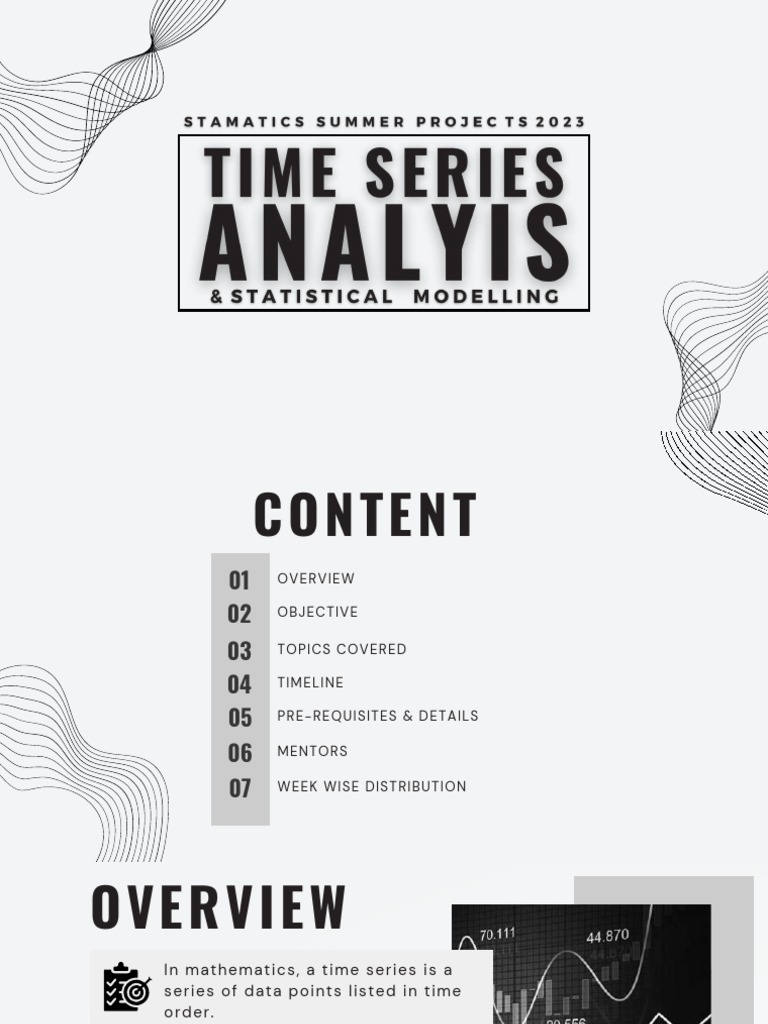 Time Series Analysis - INTRO | PDF