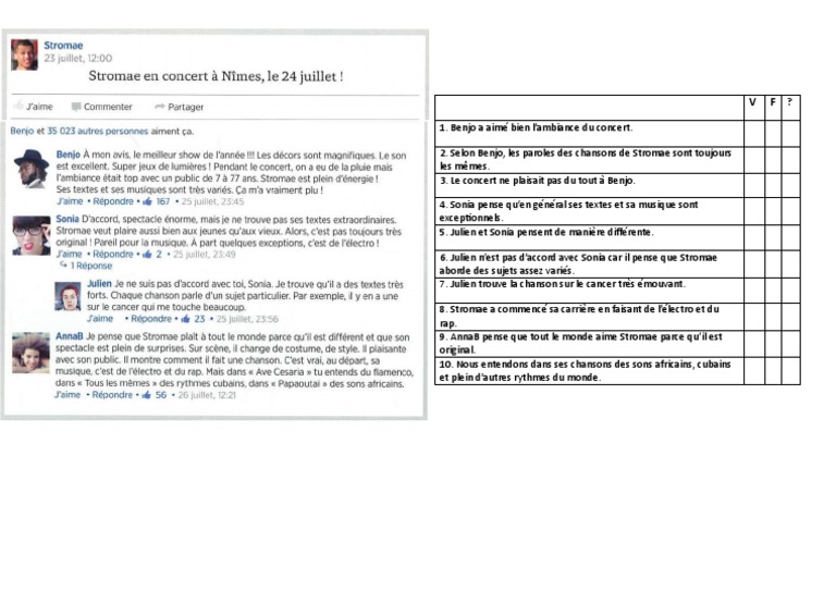 Compréhension Écrite | PDF