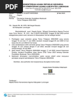 Format Kop Soal Sumatif Akhir Semester 2022-2023 | PDF