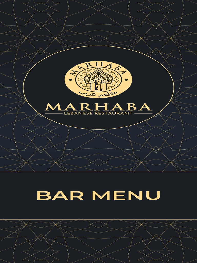 Marhaba Menu | PDF