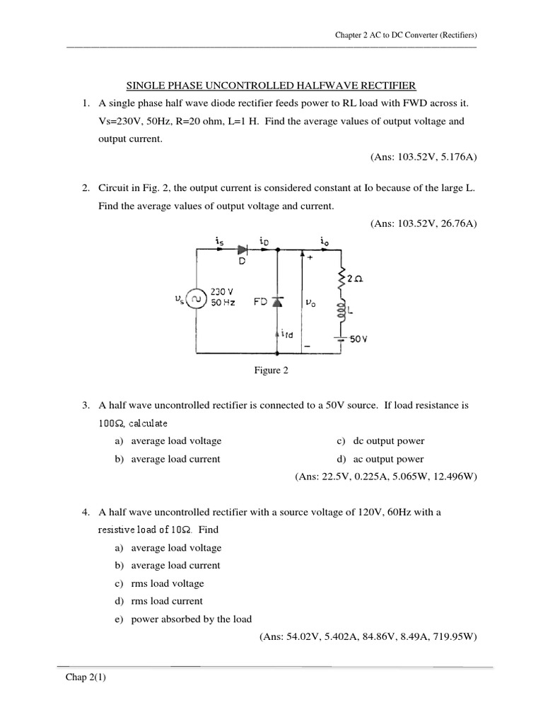 AC to DC Converter Rectifiers Guide | PDF | Rectifier | Mains Electricity