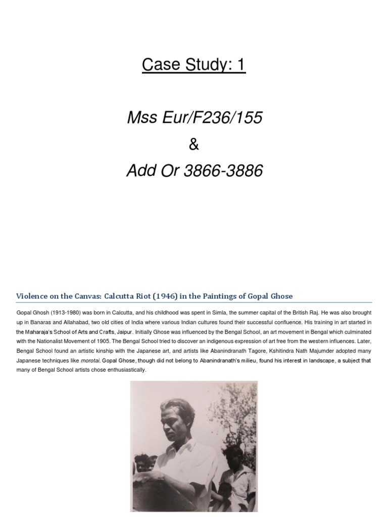 4 Partition 1947 Case Studies | PDF