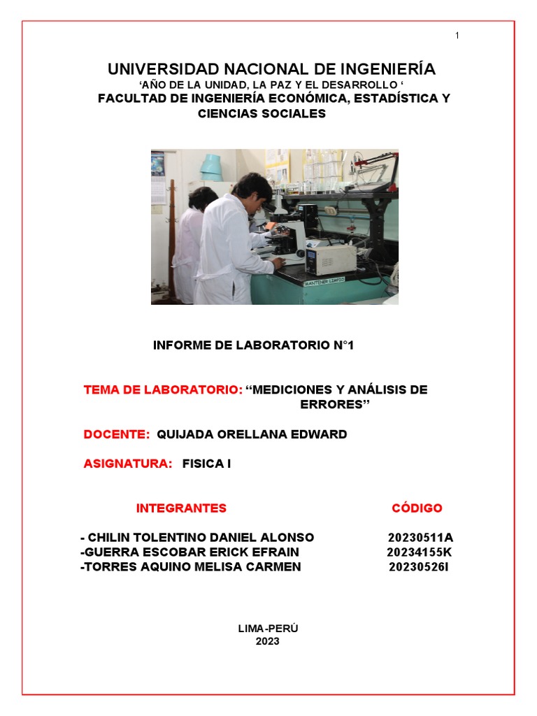 Laboratorio 1 | PDF