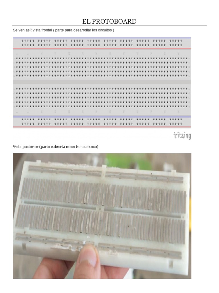 El Protoboard | PDF | Ciencia y matemáticas