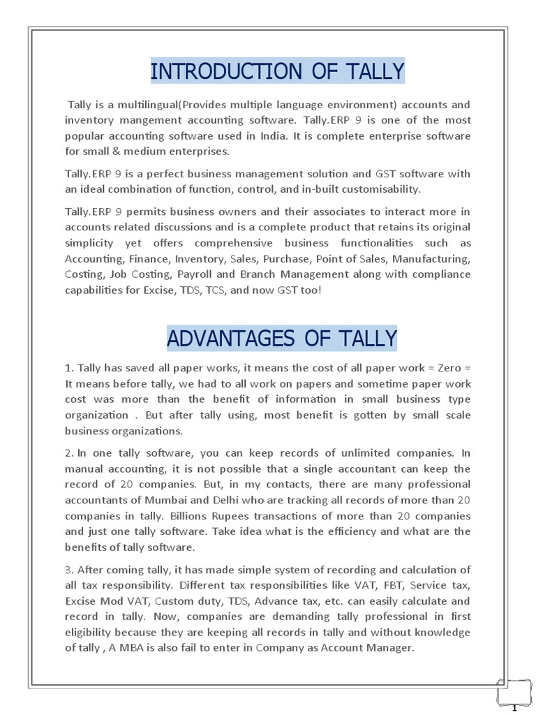 Tally Projects | Download Free PDF | Loans | Expense