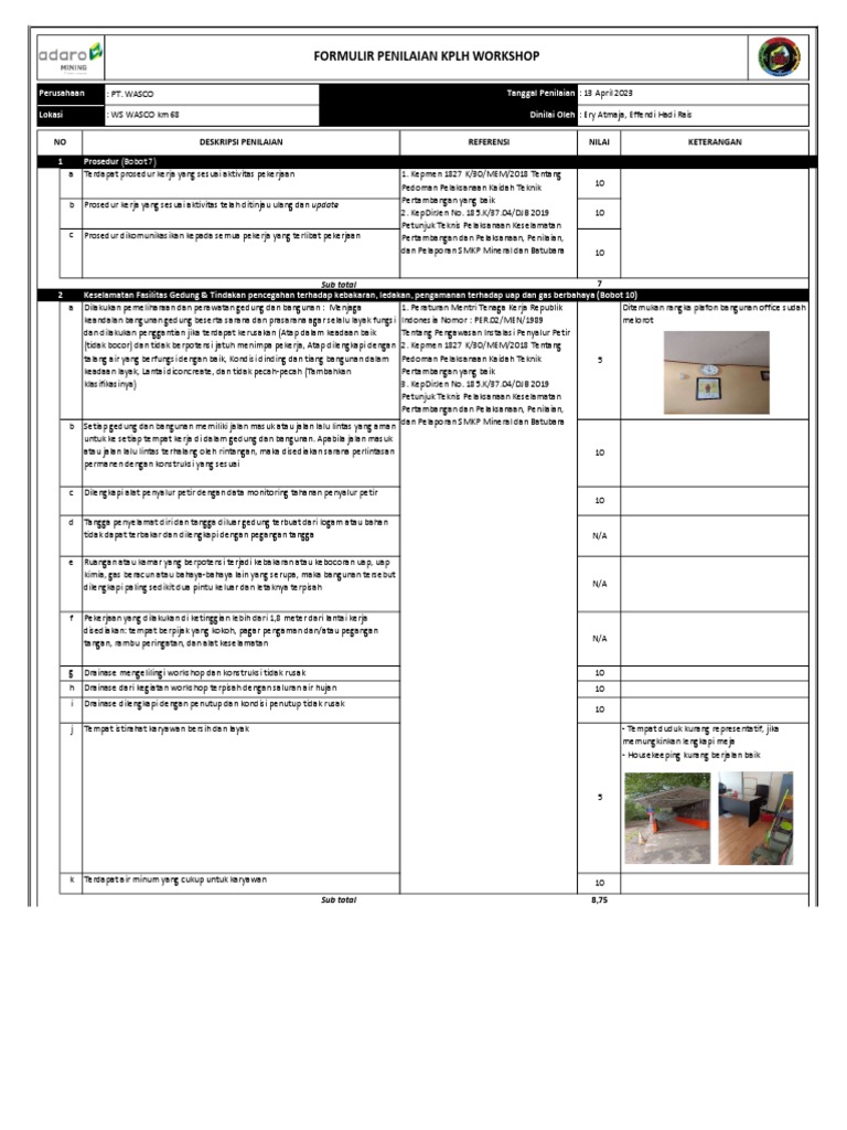 KPLH Workshop Wasco | PDF