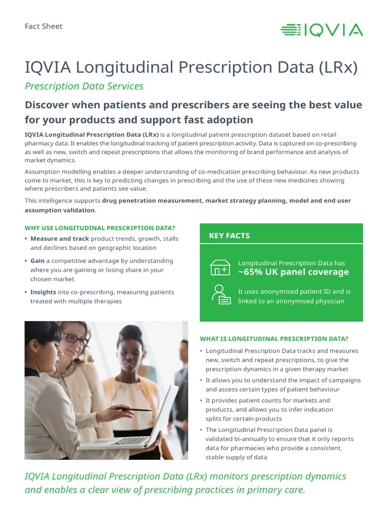 Iqvia Longitudinal Prescription Data | PDF | Medical Prescription ...