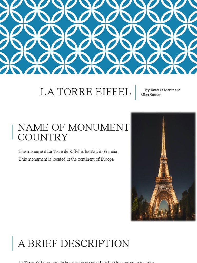 La Torre Eiffel | PDF
