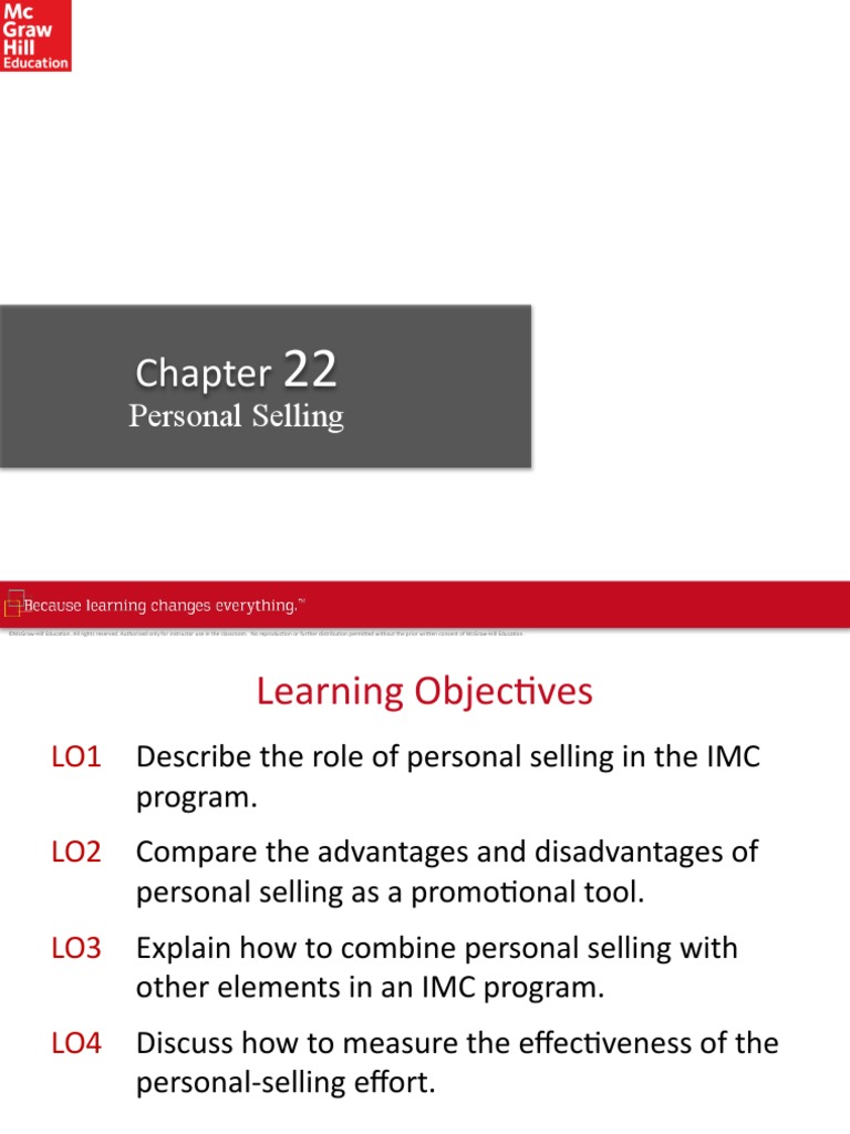 Belch 12e PPT Ch22 | PDF | Sales | Marketing