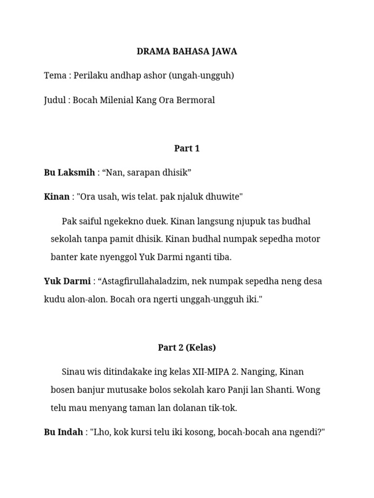 Teks Bjawa | PDF