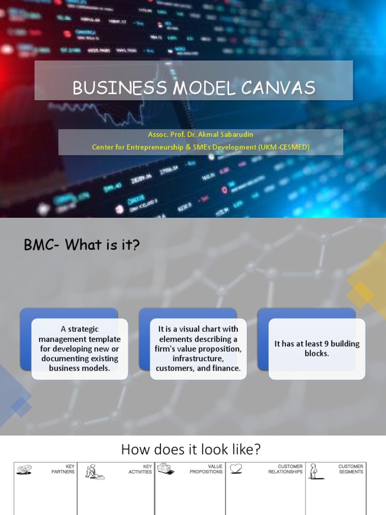 BMC Slides-Until Page 11 For Week 5 | PDF | Business Model | Customer