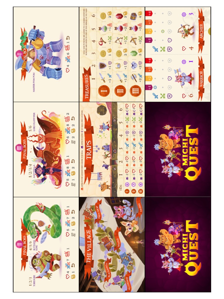 MichiQuest - PNP Cards | PDF