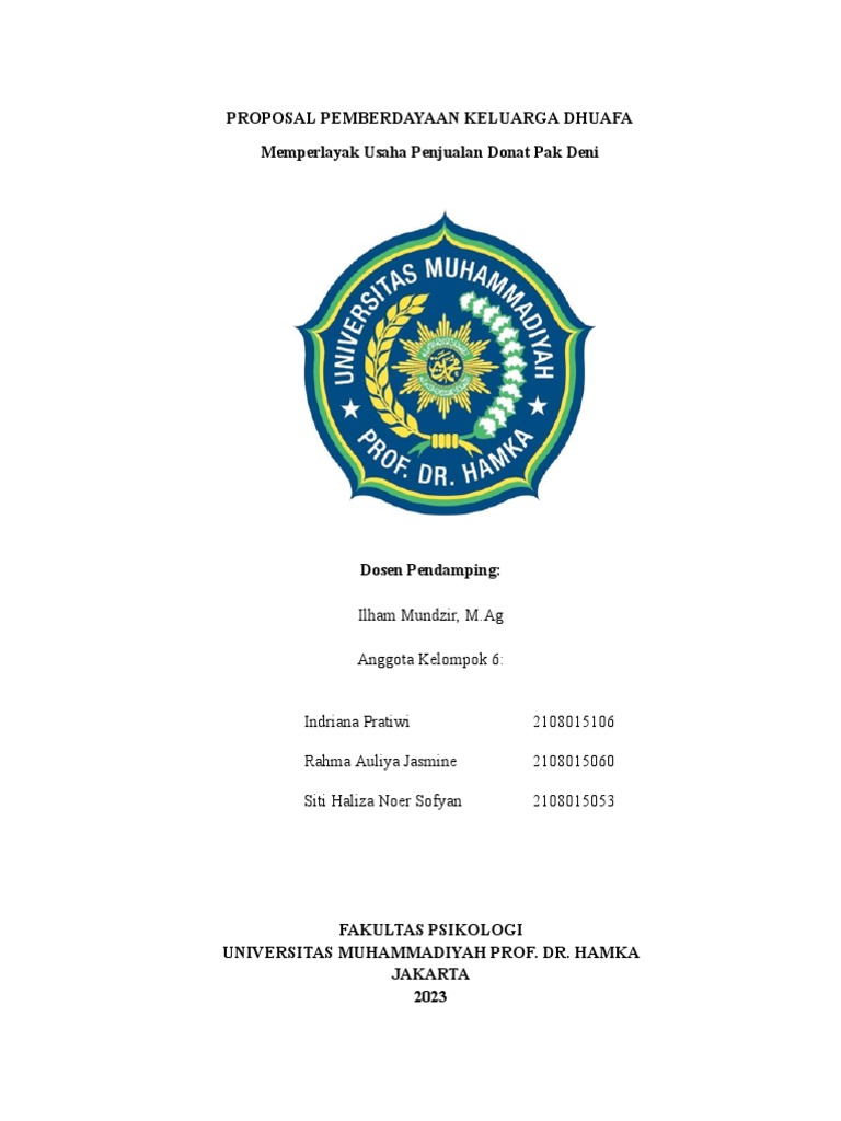 Pemberdayaan Keluarga Dhuafa Pak Deni | PDF | Karier & Perkembangan | Pengembangan Diri