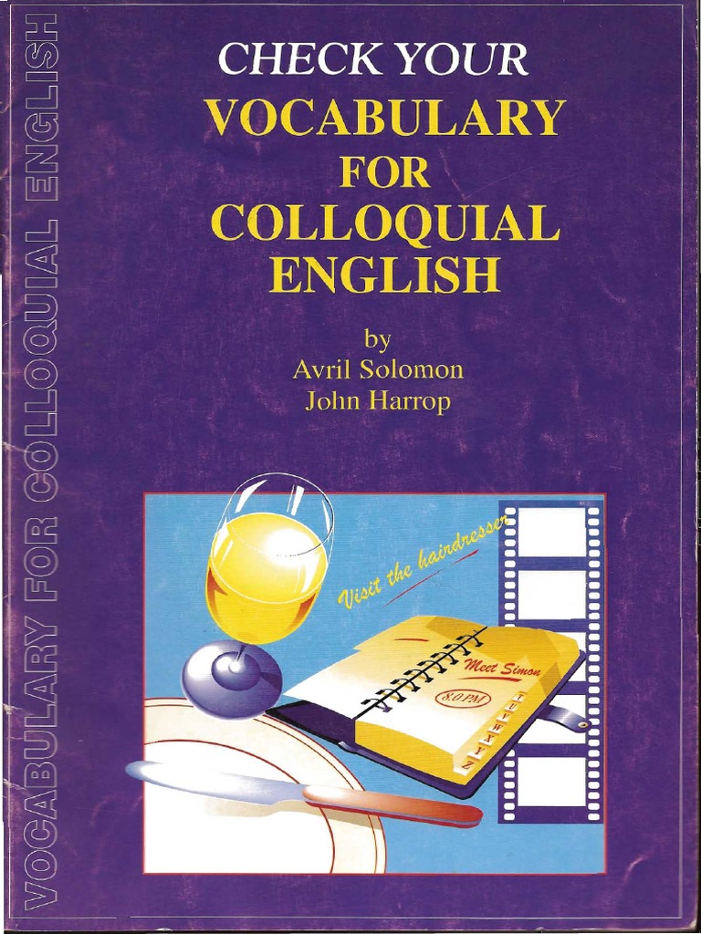 Vocabulary For Colloquial English | PDF