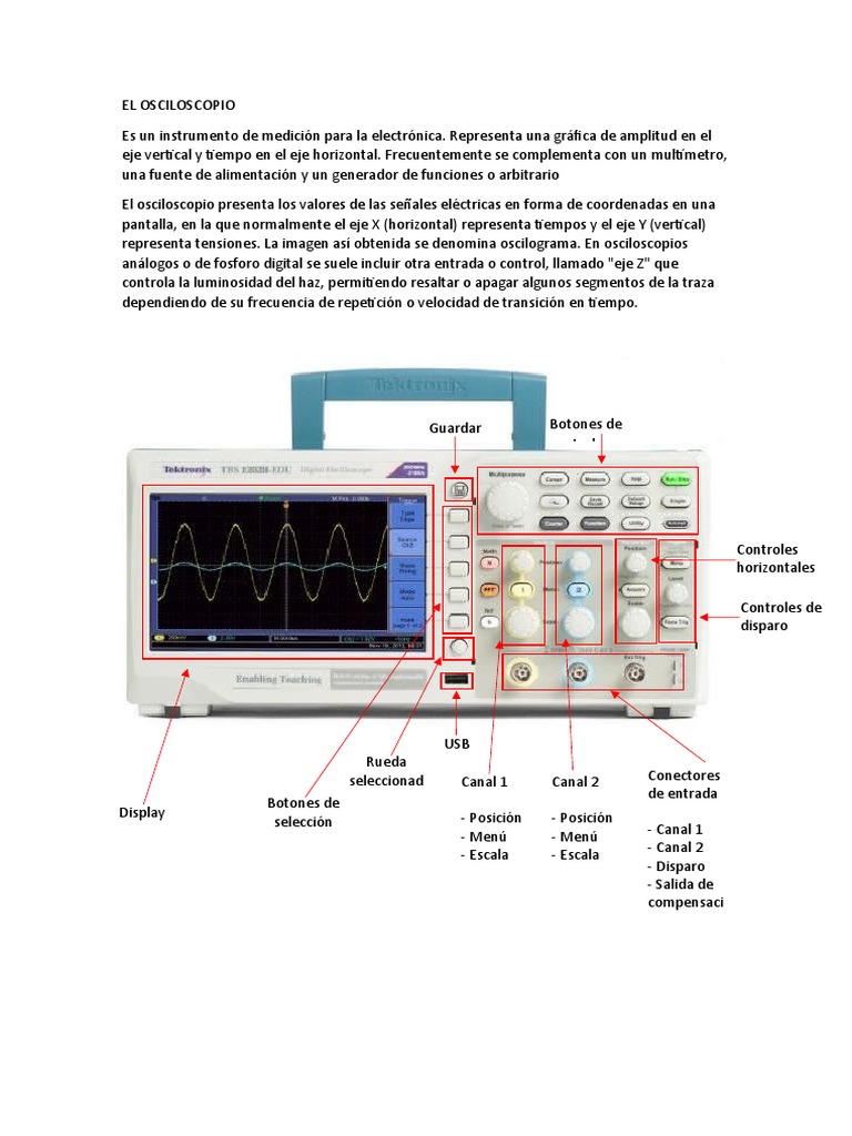 El Osciloscopio | PDF