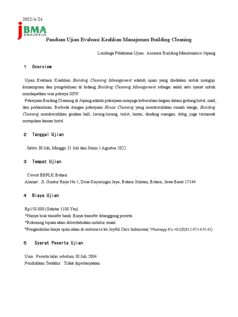 Materi Cleaning Building | PDF