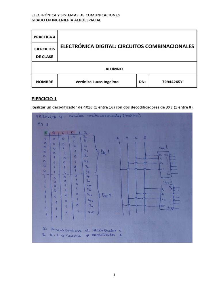 Ej Clase | PDF | Electrónica | Decimal codificado en binario