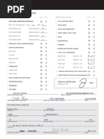 UBER Inspection Form PDF | PDF