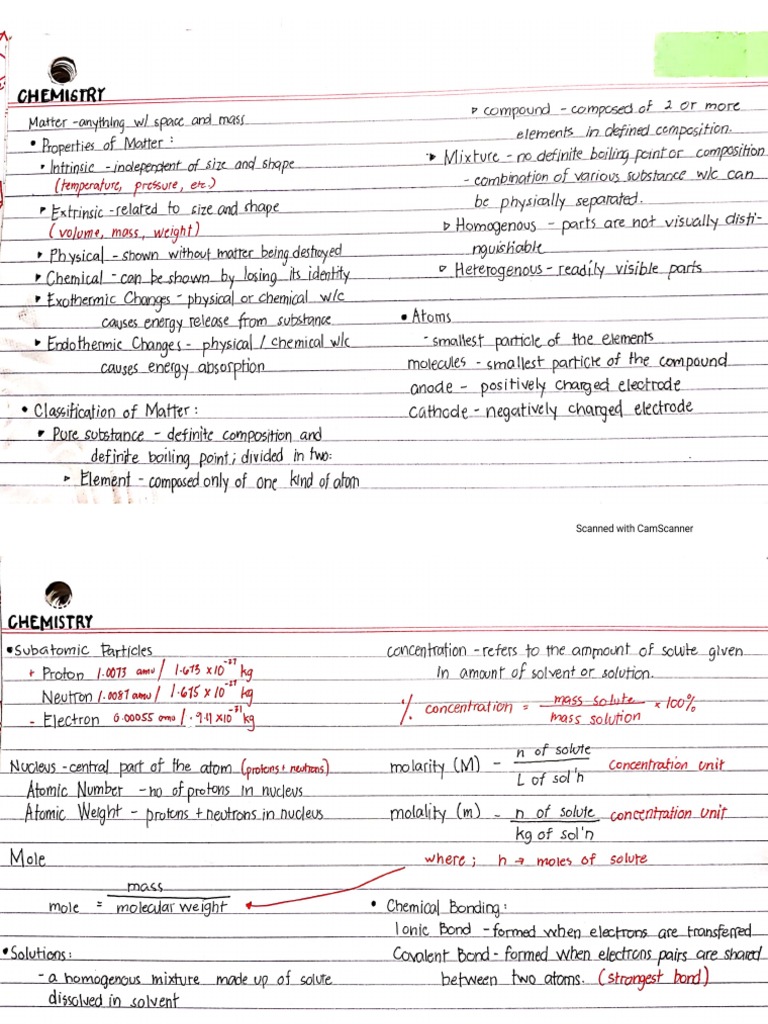 ESAS Reviewer Formulas1 | PDF