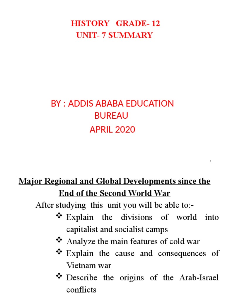 Grade 12 Unit 7 | PDF