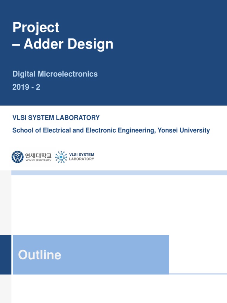 2019 2 Digital Microelectronics Project | PDF