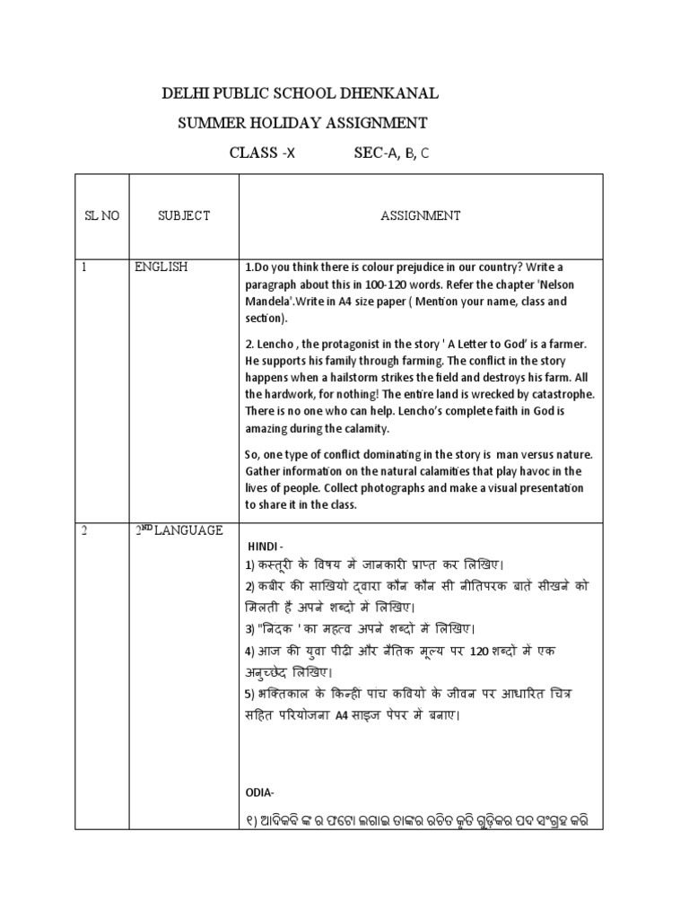 X-Summer Assignment | PDF | Factorization | Polynomial