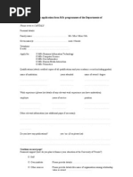 Tica Application Form | PDF | Thailand | Medical Specialties