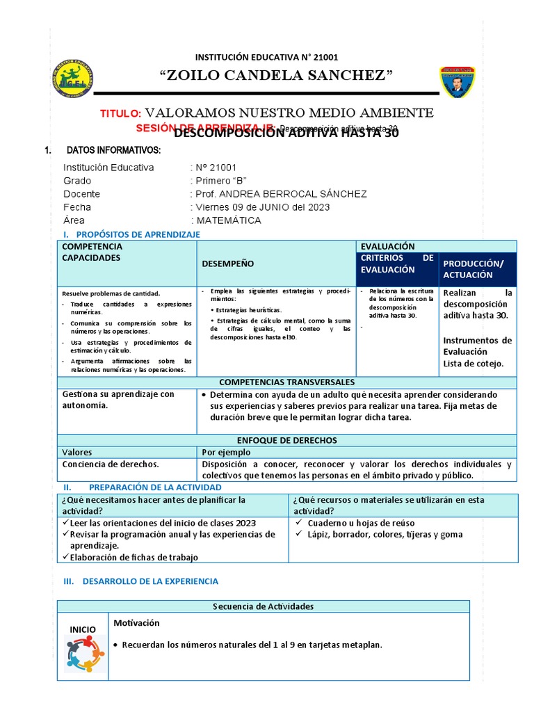 MATEMÁT | PDF | Evaluación | Aprendizaje