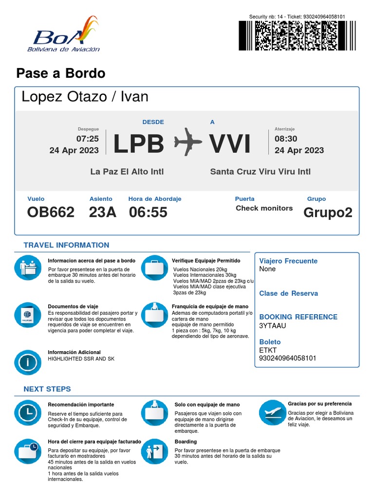 BoardingPass (3) 050009 | PDF