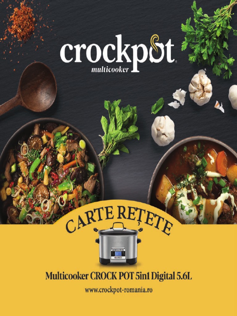 FDB - 1661326572 - Carte Retete Crockpot Multicooker 5in1 Digital 5 6l ...