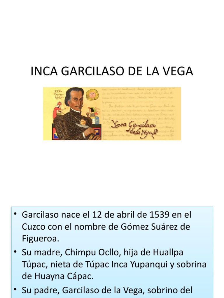 Inca Garcilaso de La Vega | PDF