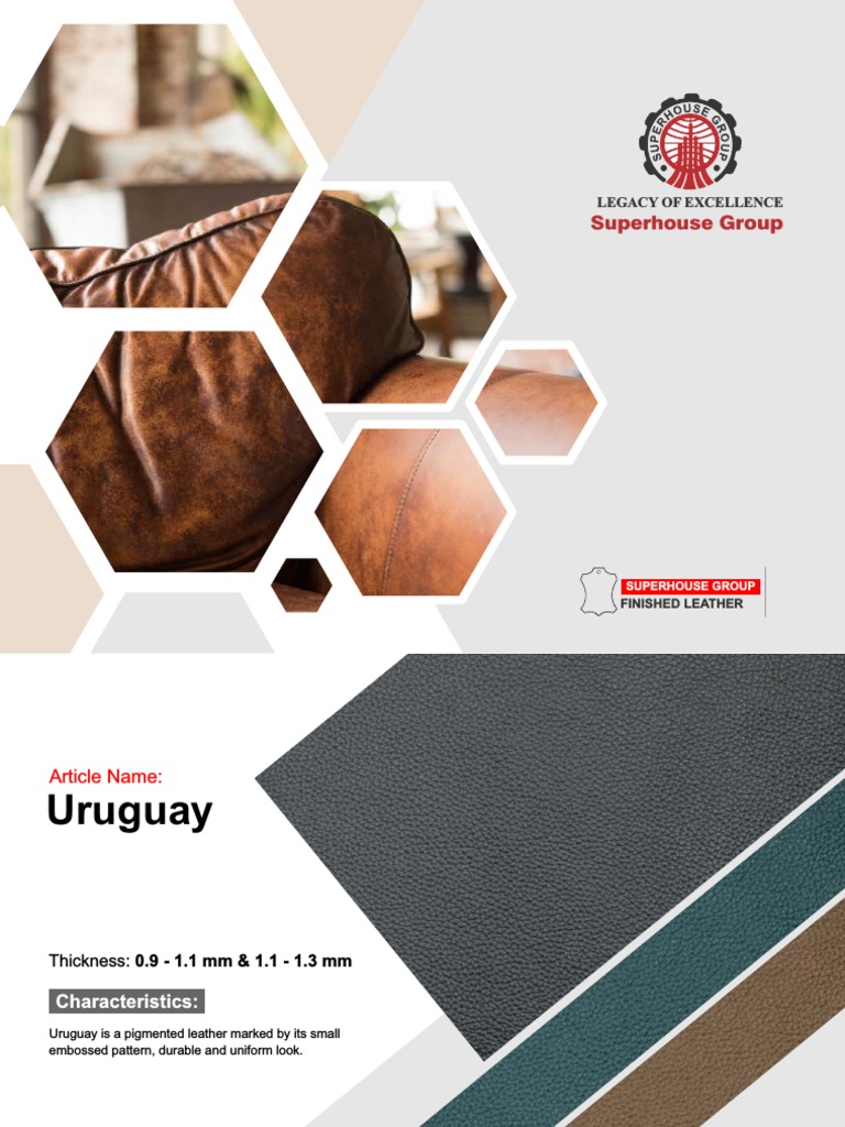 Premium Finished Leather Types Guide | PDF | Leather | Materials
