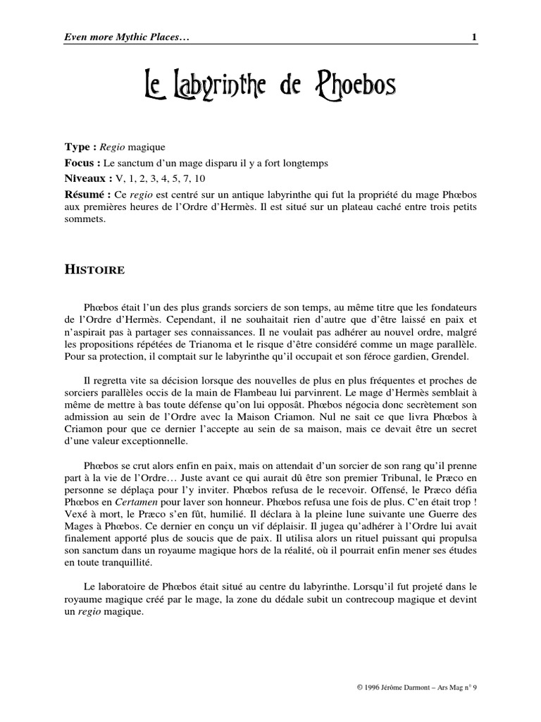 Phoebos | PDF