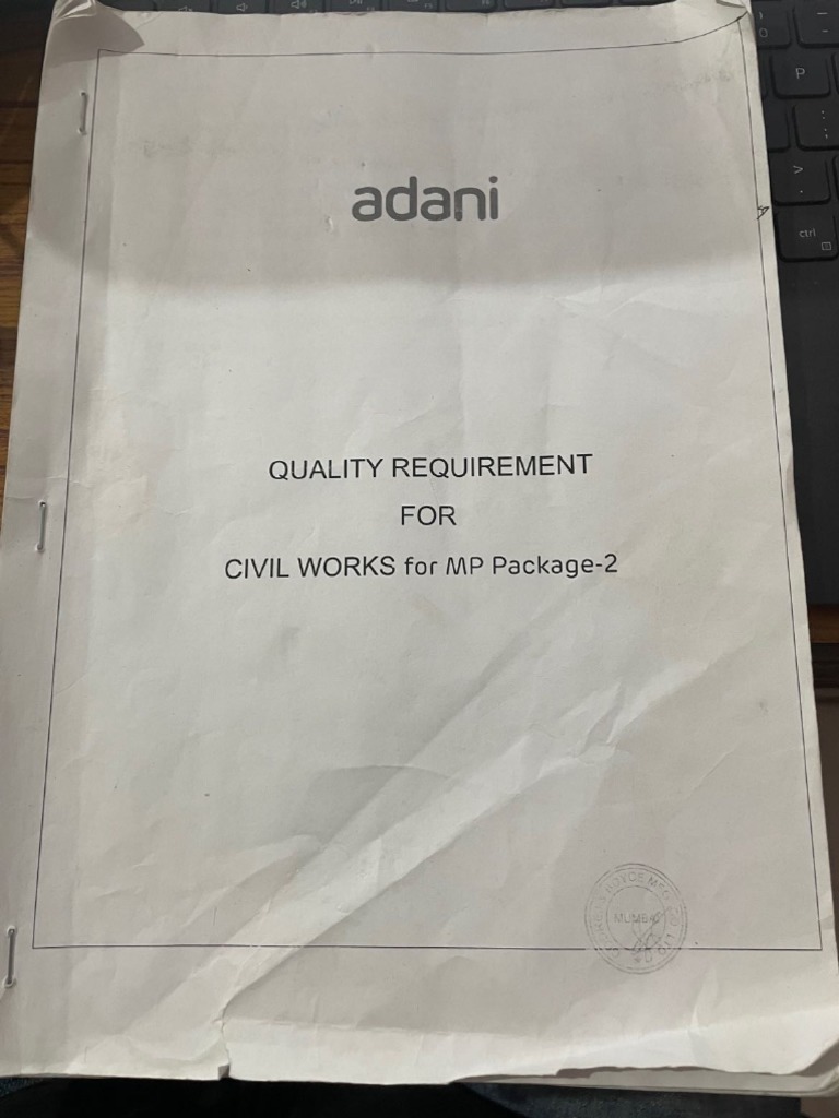 Substation Civil Work Quality Requirement | PDF