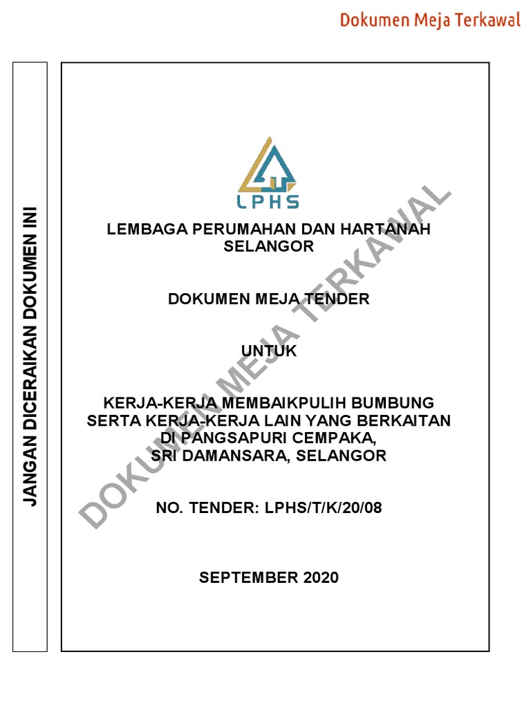 Dokumen Meja Tender Cempaka-Merged | PDF