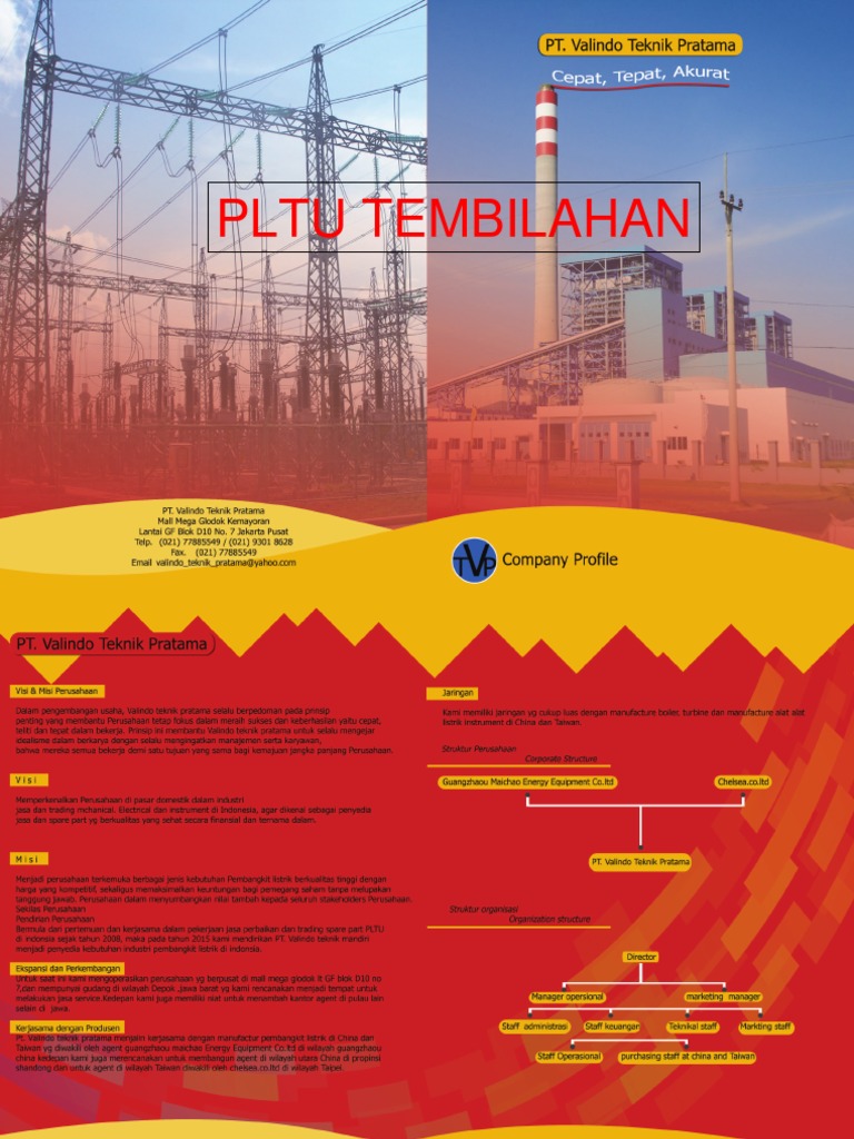 CP - PT Valindo TP - Pltu Tembilahan | PDF | Pump | Pipe (Fluid Conveyance)