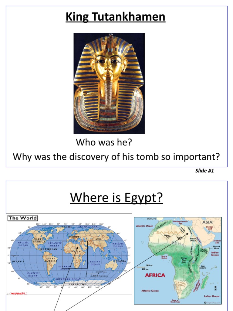 6th Grade 09-10 Pilot - Day 1 Slide Presentation | PDF | Tutankhamun ...