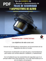 Componentes de Válvulas de Seguridad PSV | PDF | Presión | Tornillo