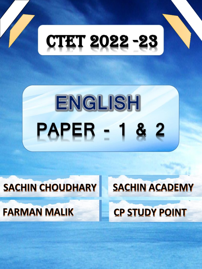 English Paper 1 and 2 2022-23 | PDF | Learning | Educational Assessment