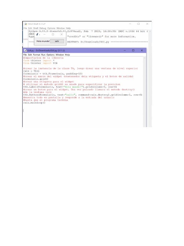 Ejemplos Gui | PDF